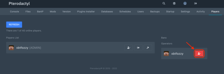 Minecraft Java – Become a game admin - Fozzy hosting knowledge base