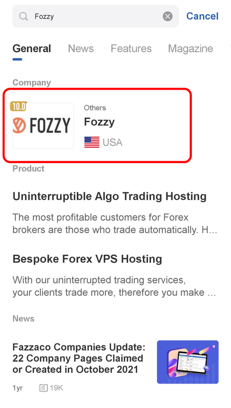 How to rate Fozzy on Fazzaco - Fozzy hosting knowledge base